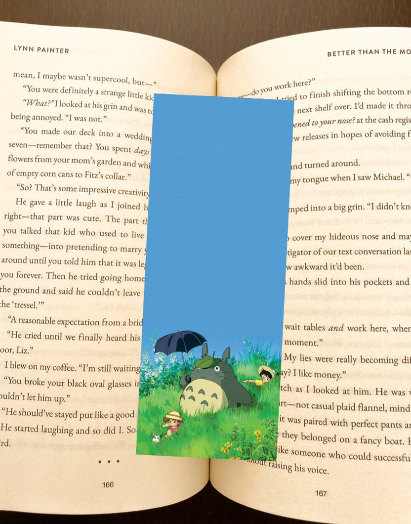 Marcapáginas Studio Ghibli "My Neighbor Totoro" – Ñatito Libros